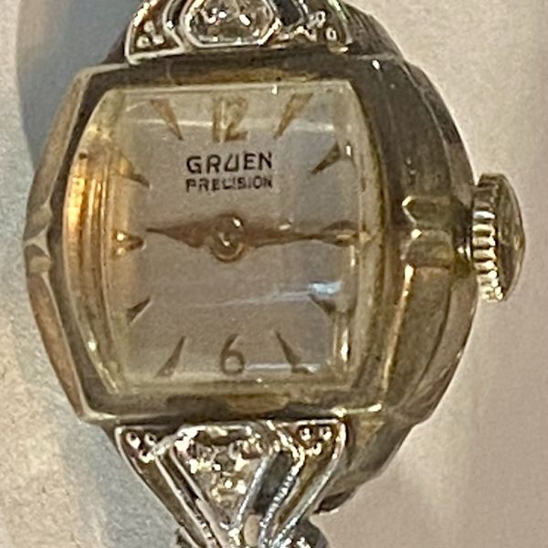 gruen precision watch Womenâ s Windup Vintage Runs | WatchCharts ...