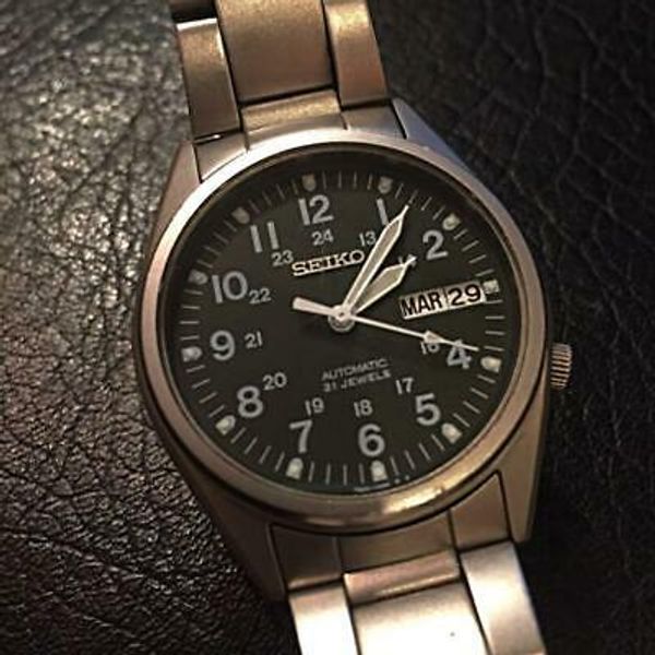 SEIKO military 7S26-00D0 automatic watch [i19072023] | WatchCharts ...