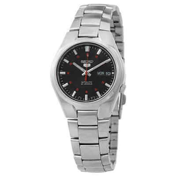 Seiko 5 Automatic Black Dial Men's Watch SNK617K1 | WatchCharts Marketplace