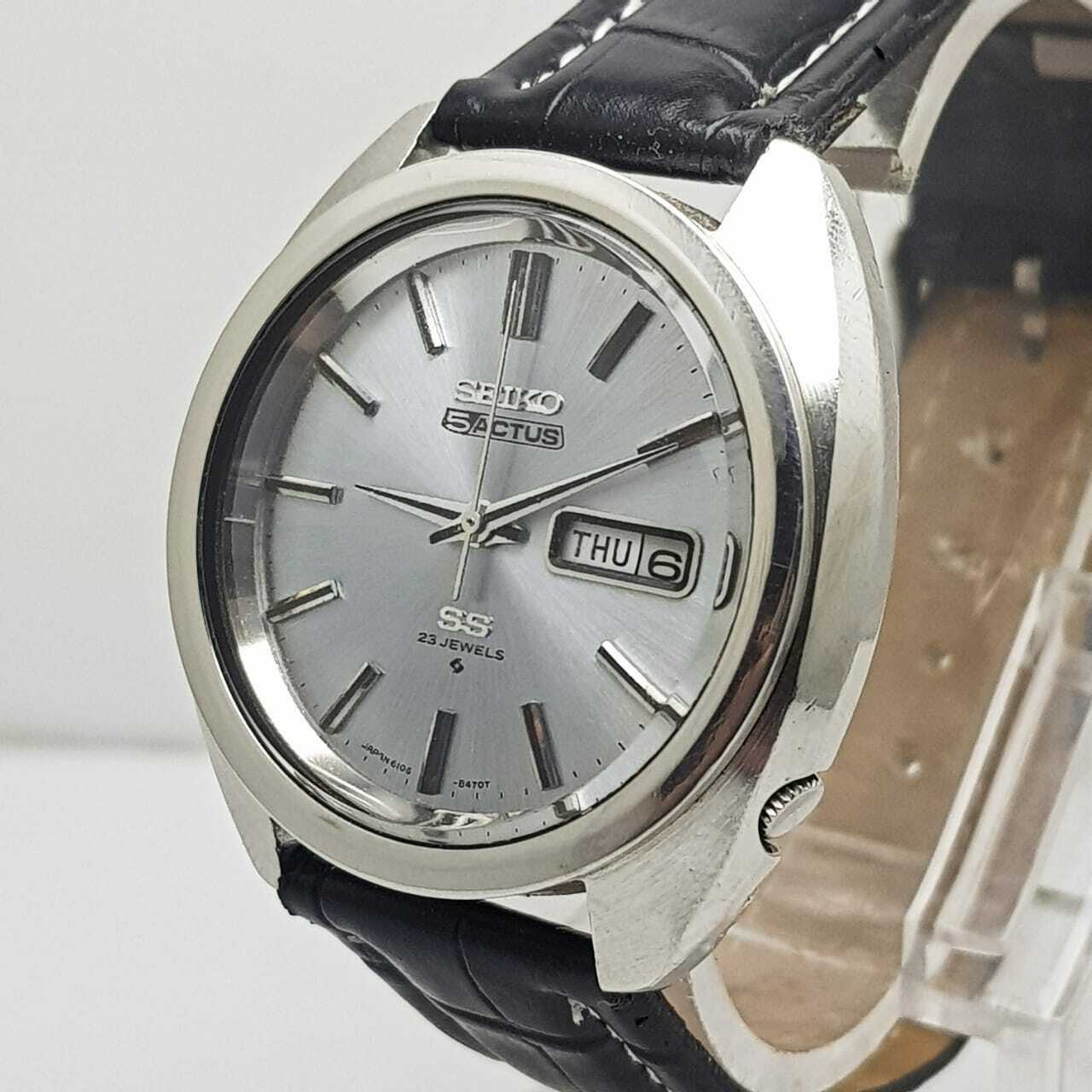 Seiko 5 Actus SS Vintage Watch Automatic 6106-8420 | WatchCharts