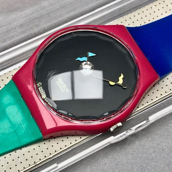 SWATCH WATCH ** GZ129 - CRYSTAL SURPRISE - GENT 1994 CLUB ** NEW ...