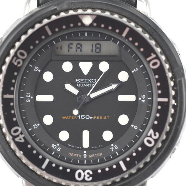 SEIKO Hybrid H558-5000 Diver 150m Men's Quartz wristwatch | WatchCharts ...