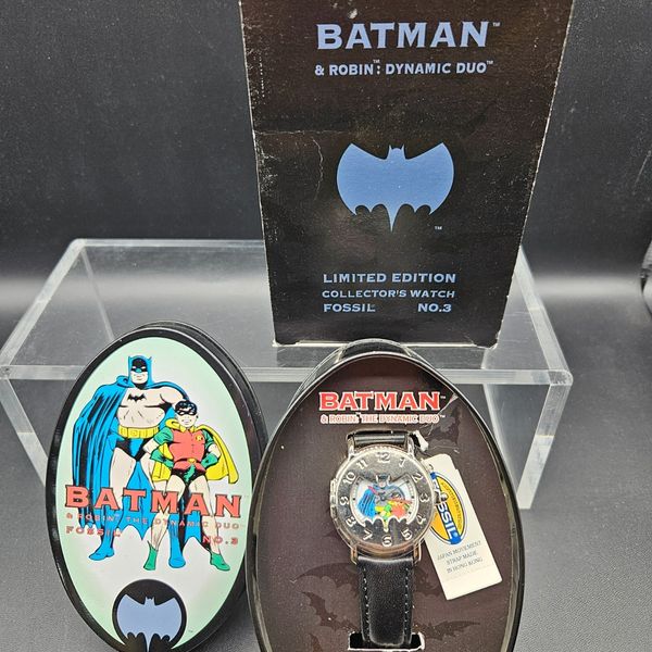Fossil Batman & Robin Dynamic Duo Limited Edition No.2, COA, LT-1036 ...