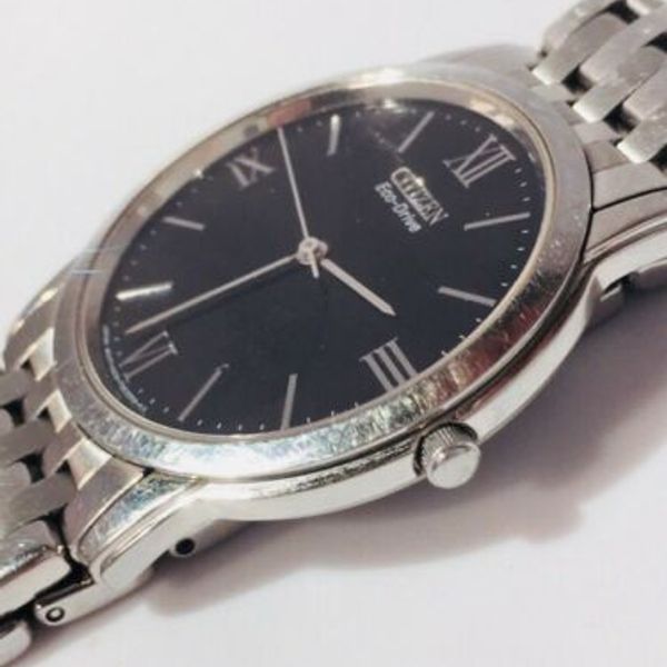 Citizen Eco-Drive Stiletto G431 T001793 Stainless Steel Men's Watch ...
