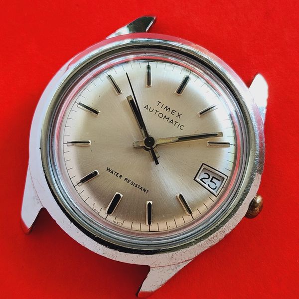 Timex Automatic Watch Movement Vintage Rare Dial & Hands 3411810879 For ...