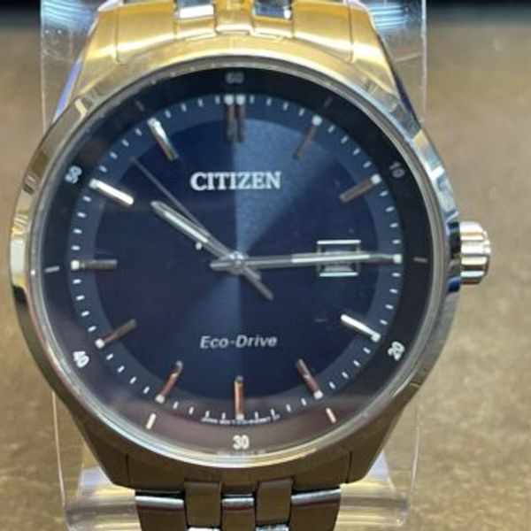 CITIZEN E111 Stainless Steel CORSO Eco Drive Watch E111-S083311 ...