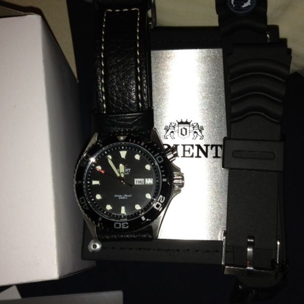 FS: Almost brand new Orient Ray black dial OHPF | WatchCharts Marketplace