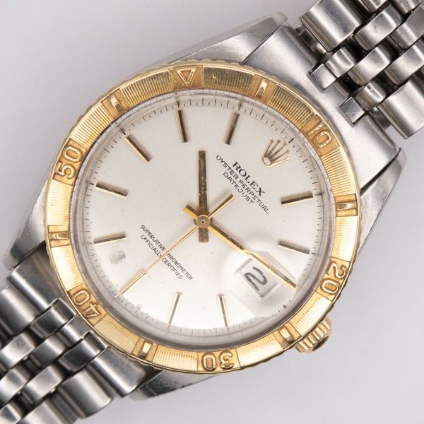 Vintage 1972 Rolex Datejust 1625 18K Gold & S/S Automatic Wristwatch ...