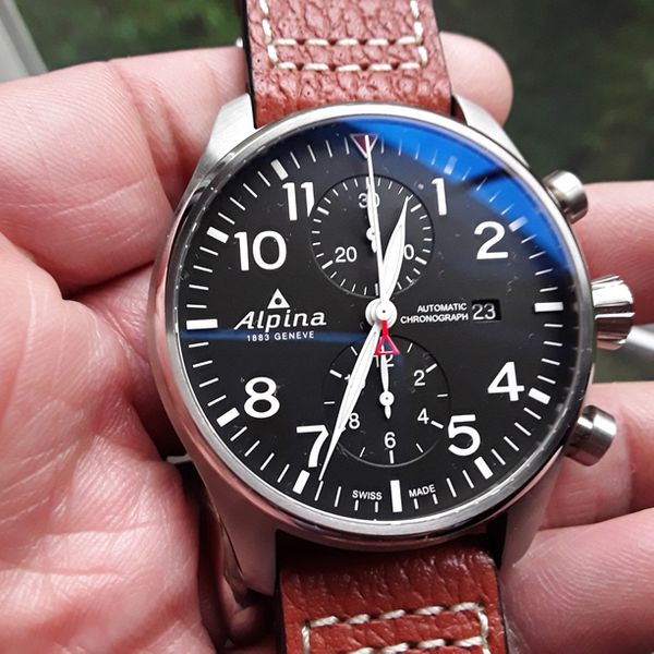FS - Alpina Automatic Chronograph Pilot - $500 | WatchCharts