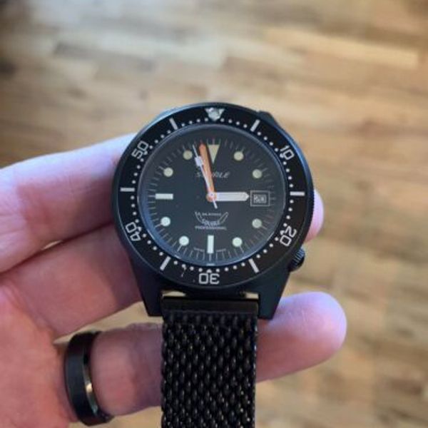 Squale 50 Atmos 1521 Black PVD Good Condition | WatchCharts Marketplace