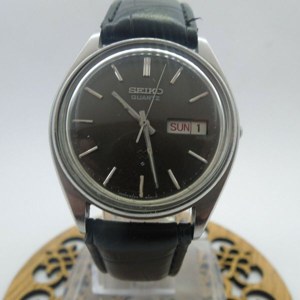 VINTAGE SEIKO (SQ) QUARTZ WATCH. MODEL: 8223-8010. NICE DIAL. WORKS ...