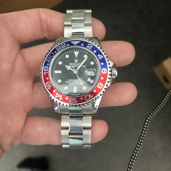 Rolex Pepsi 40mm Used | WatchCharts Marketplace
