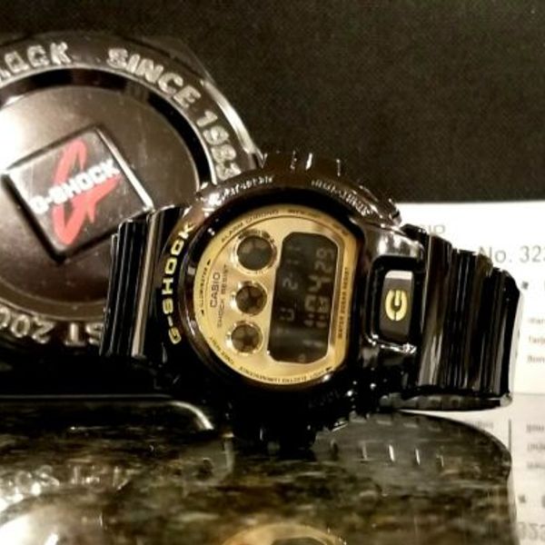 NEW! Casio G-SHOCK Men's Watch 3230 Crazy Colors Black & Gold Mirror DW ...
