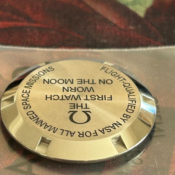 Omega Speedmaster 145.0022 Case Back with rare Straight writing ...