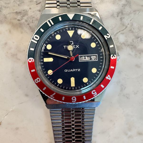 [WTS] Timex Q Pepsi Stainless Steel TW2T80700 | WatchCharts