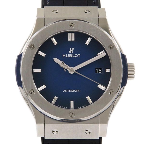 Hublot Classic Fusion Titanium Deep Blue JAPAN LTD Automatic Volume ...