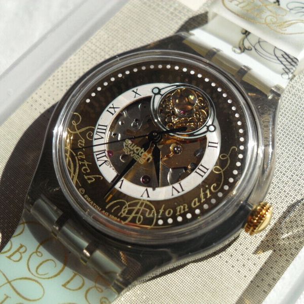 Swatch Automatic 1995 ++ SAM105 ++ PITTI ++ Unworn/New & Original ...