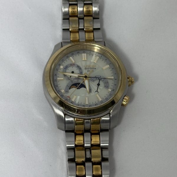 Citizen Men's Eco-Drive Moon Phase Calibre 8651 Two Tone Watch ...