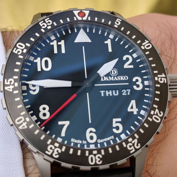 [WTS] Damasko DA44 - Ice Hardened Steel - 40mm Case - Unique Dial (from ...