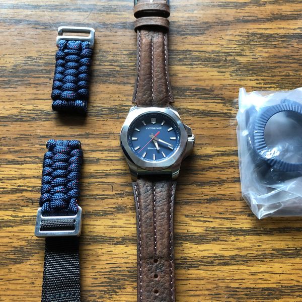 [WTS] Victorinox INOX V 37mm Swiss Quartz Watch + Bands + Box. Reduced ...