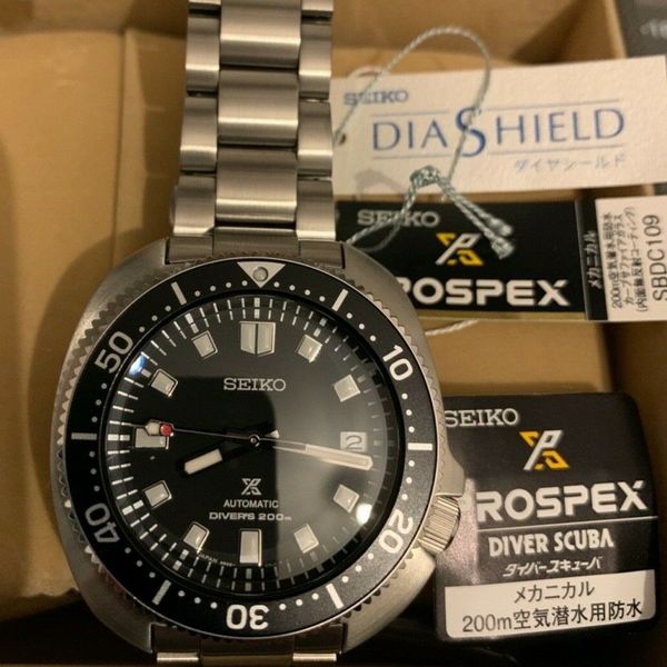 Seiko SBDC109 "Captain Willard" Black Turtle - Japanese import - NEW ...