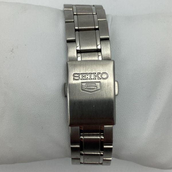 SEIKO 5 SNKL45 Men's Automatic Day-Date Black Dial Stainless Steel ...