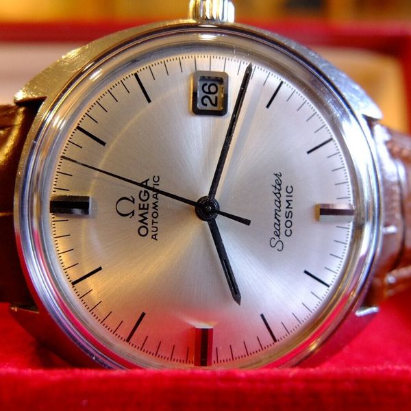 1970's Vintage OMEGA Seamaster Cosmic cal.565 Date 35mm Automatic Mens ...