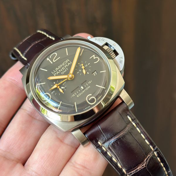 DISCONTINUED PAM000656 Panerai Luminor 1950 GMT Equation of Time PAM ...