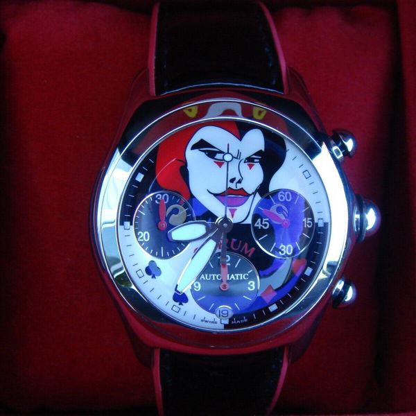 Corum Limited-Edition Joker chronograph Bubble watch with boxes ...