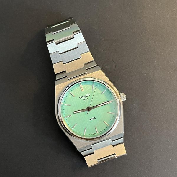 [WTS] Tissot PRX Quartz Mint Green | WatchCharts Marketplace