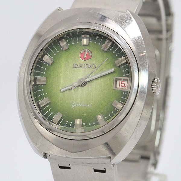 RADO (Rado) Diaster Garland Green Dial Stainless Steel (SS) Automatic ...