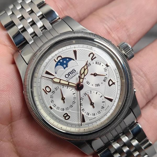 [WTS] Oris Big Crown Moonphase 7566 38mm - $1,250 | WatchCharts Marketplace