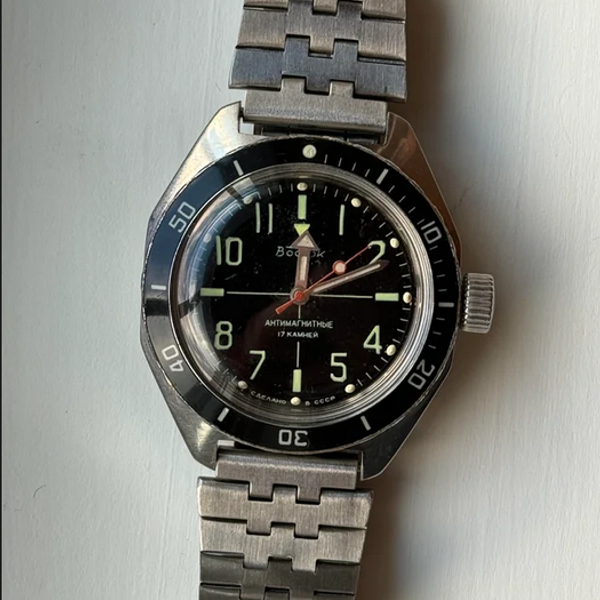 Vintage Vostok Amphiban “Sniper Dial” excellent condition | WatchCharts ...