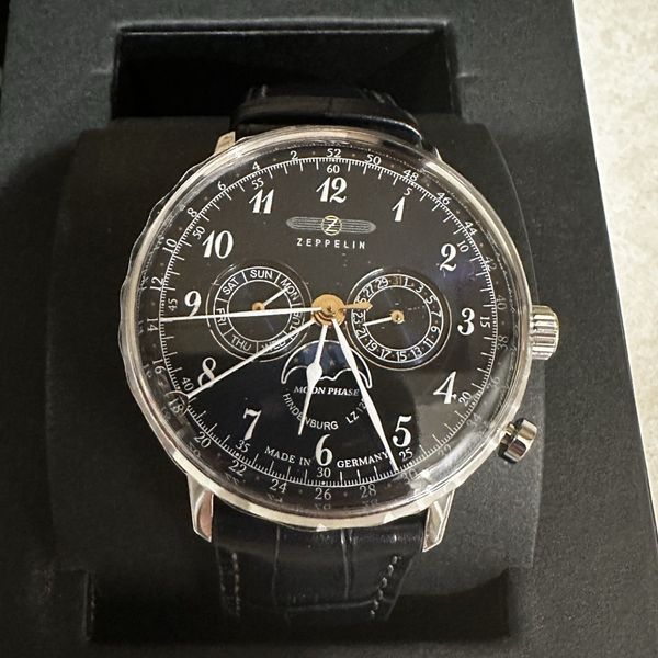 Zeppelin Series LZ 129 Hindenburg Moon Phase *slight scratching on face ...