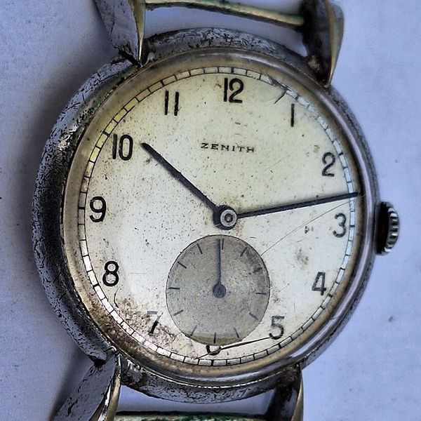 Zenith Cal. 106 Circa 1920 Art Deco Rare Vintage Swiss Made Men's ...