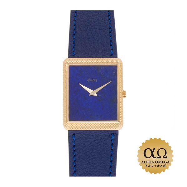 Piaget Artie Watch Ref.9152 Yellow Gold Lapis Lazuli Dial 1980s [Used ...