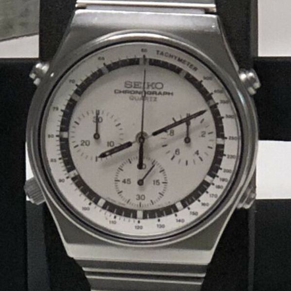 SEIKO SPEEDMASTER JDM 7A28 7010 NOV. 1982 VINTAGE CHRONOGRAPH QUARTZ ...