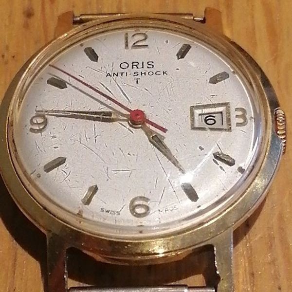 Vintage Oris Anti Shock T Swiss Watch | WatchCharts Marketplace