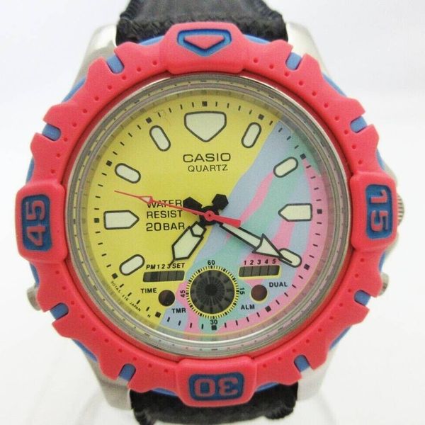 Rare Vintage Casio Marlin AD-729 Men's Wristwatch (Made in Japan ...