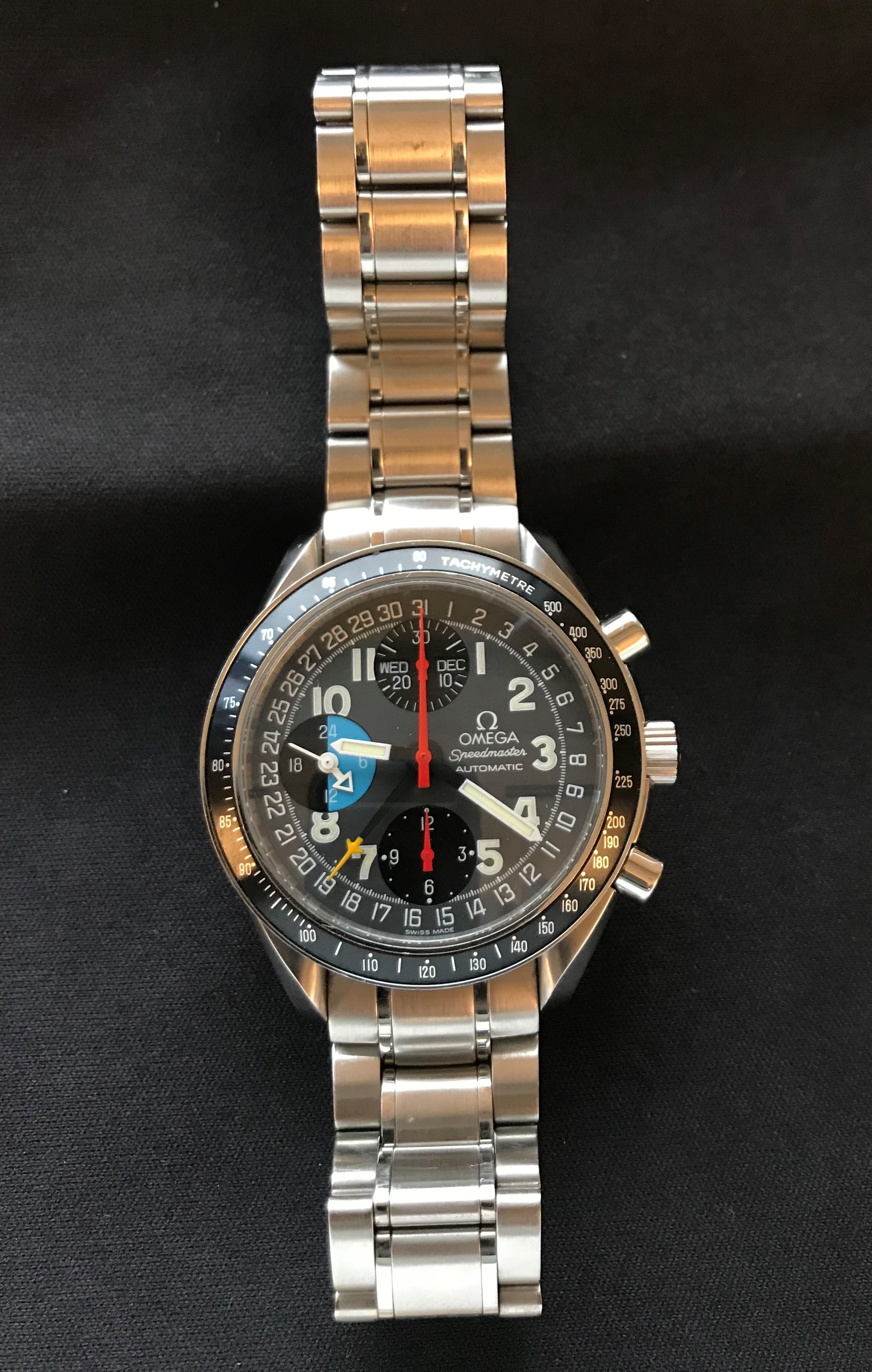 FS: Omega Speedmaster Day-Date Triple Date Mk40 Mark 40 Ref 3520.53.00 ...