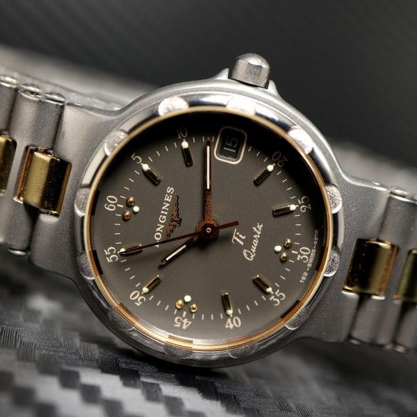 LONGINES CONQUEST TITANIUM 4978 Cal. L152.4 Vintage Swiss Watch ...