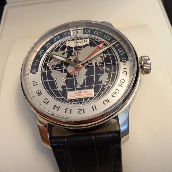 FS: Christopher Ward C900 Worldtimer LNIB | WatchCharts Marketplace