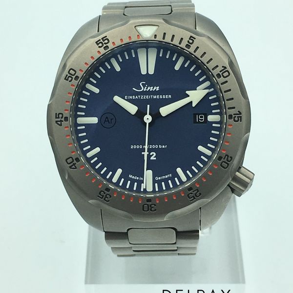 FS: Sinn T2 B Blue Dial Titanium with Box and Papers | WatchCharts ...