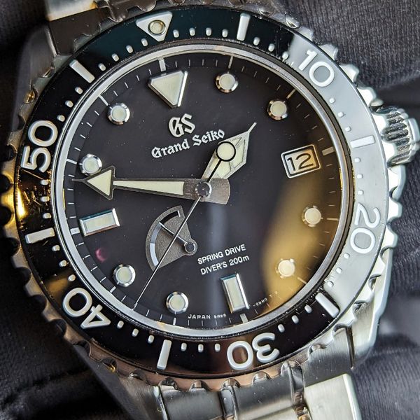 [ RARE 2018 ⚫ ] Grand Seiko SBGA229 Sport Collection Diver Sprint Drive ...