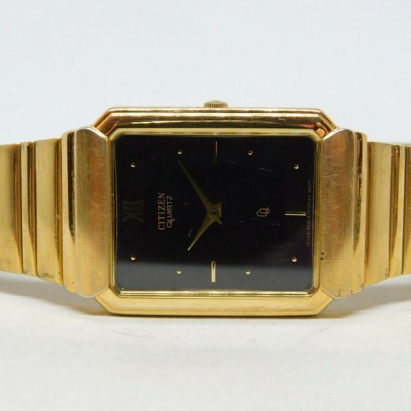 Citizen QQ 6020-K03704 CK Gold Tone Quartz Analog Men's Watch ...