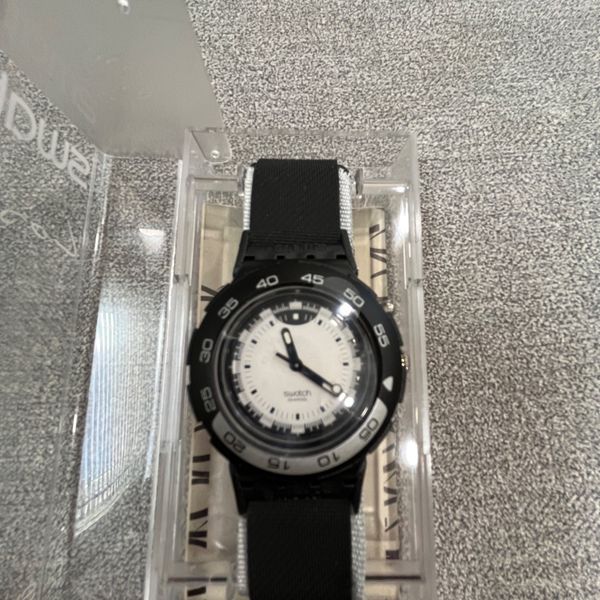 Vintage Brand New Swatch Watch Scuba 200 Loomi Light Swiss Made ...