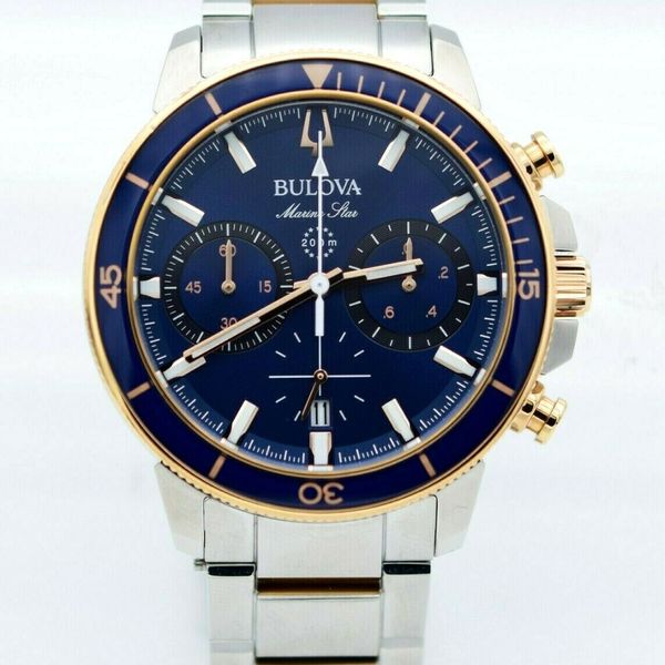 Bulova Marine Star 98B301 Chronograph Men's Watch | WatchCharts