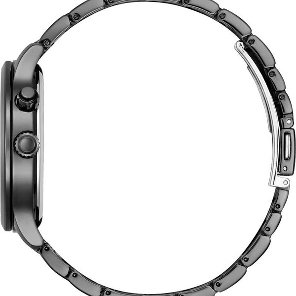 Citizen Eco-Drive Moonphase Dial Black Stainless Steel Men's Watch ...