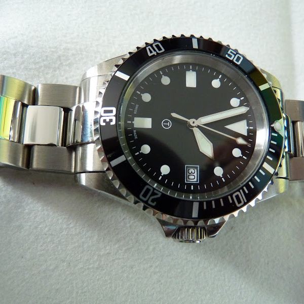 Rolex MilSub Homage Alpha Mod Invicta SW200 Swiss Made Movement ...