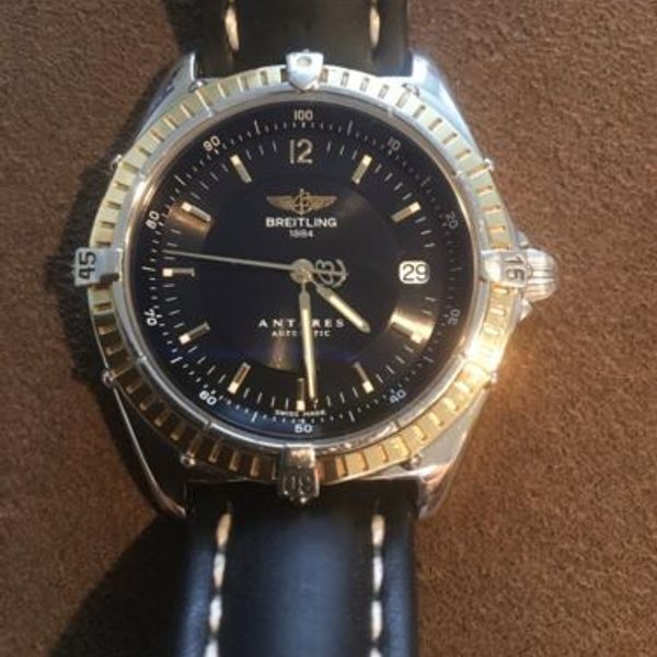 Breitling Antares Men’s Watch 18k Gold Bezel | WatchCharts
